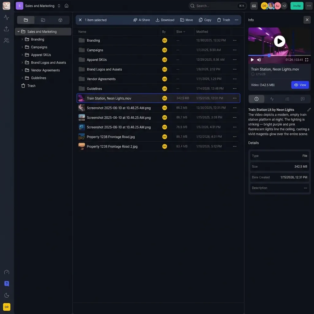Best File Sharing for Video Production Teams (2026) | Fast.io